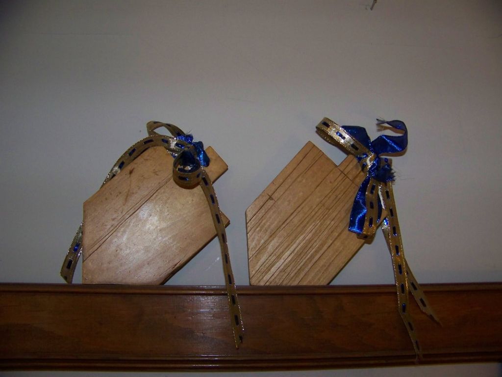 Wooden Dreidels - YI Love Jewish